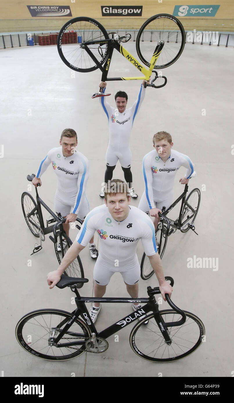 The glasgow life track cycling team hi-res stock photography and images ...