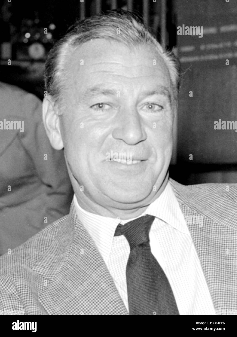 Gary cooper london airport Black and White Stock Photos & Images - Alamy