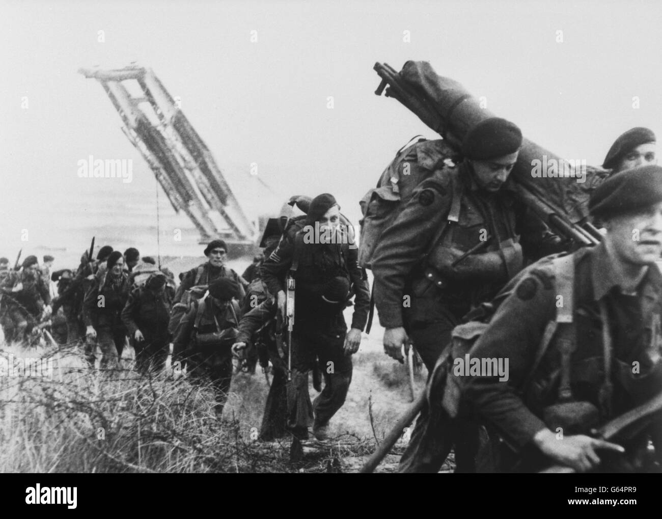 World War Two - British Empire - D-Day - British Army - Royal Marine ...