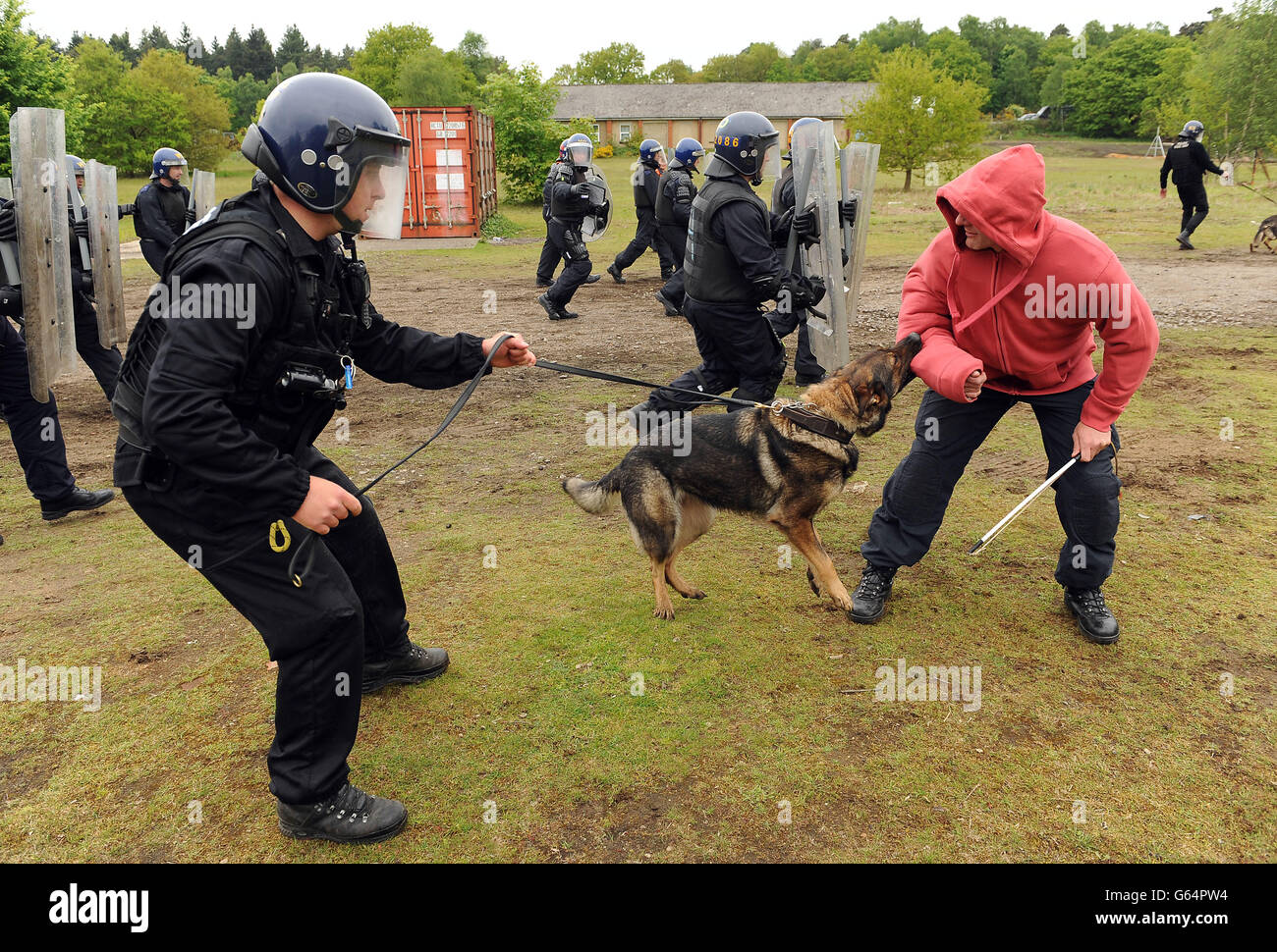PSNI Training for G8 Stock Photo - Alamy