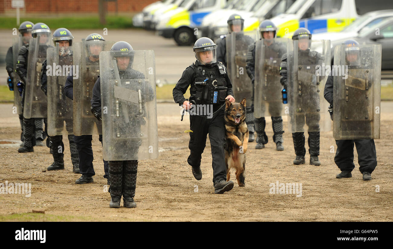 PSNI Training for G8 Stock Photo - Alamy