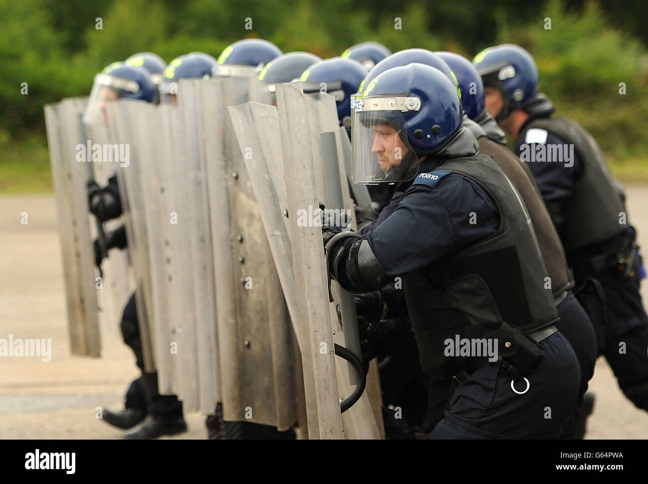 G8 police g8 hli ampics hi-res stock photography and images - Alamy