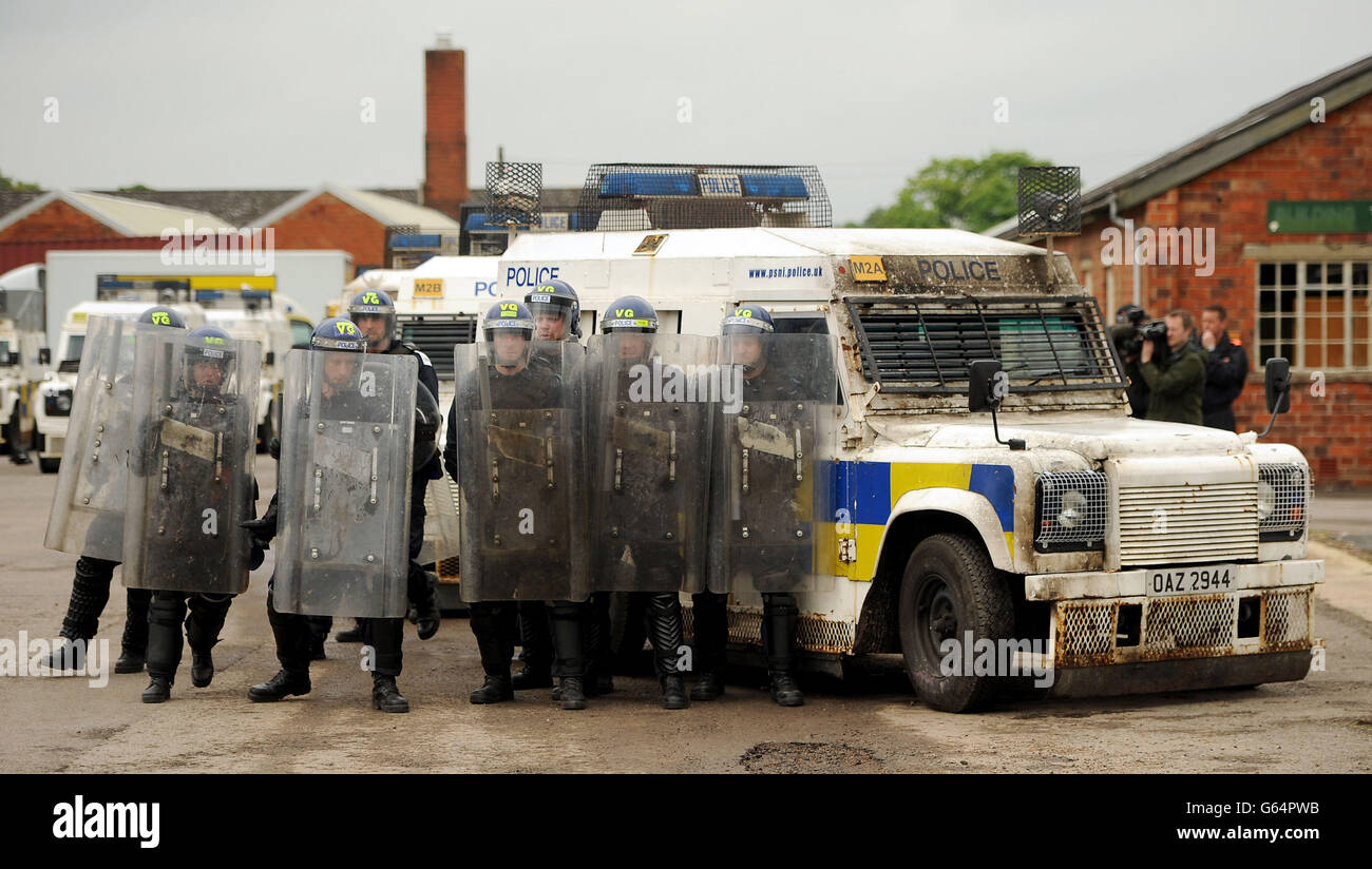 PSNI Training for G8 Stock Photo - Alamy