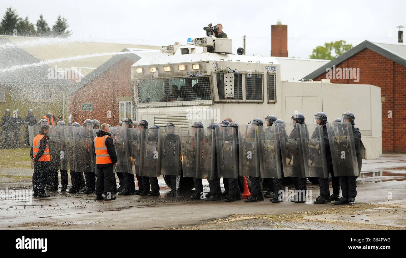 PSNI Training for G8 Stock Photo - Alamy