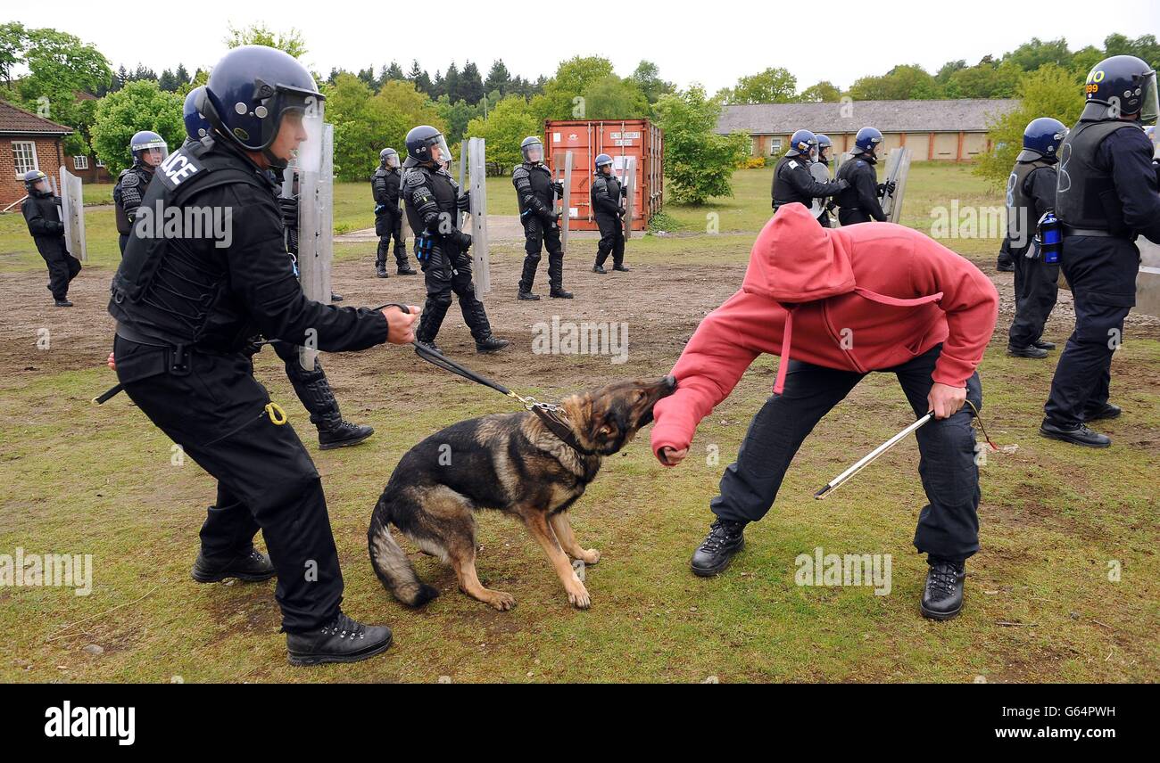 PSNI Training for G8 Stock Photo - Alamy
