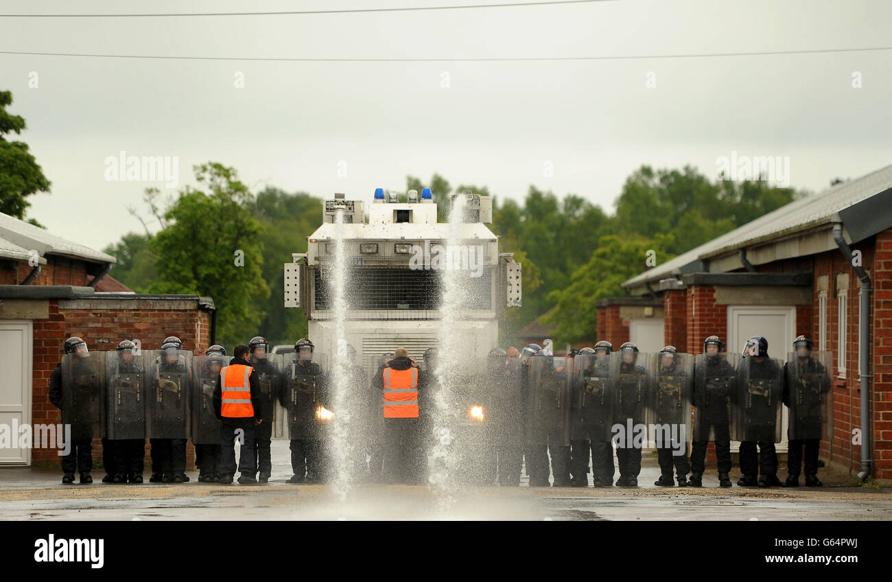 PSNI Training for G8 Stock Photo - Alamy