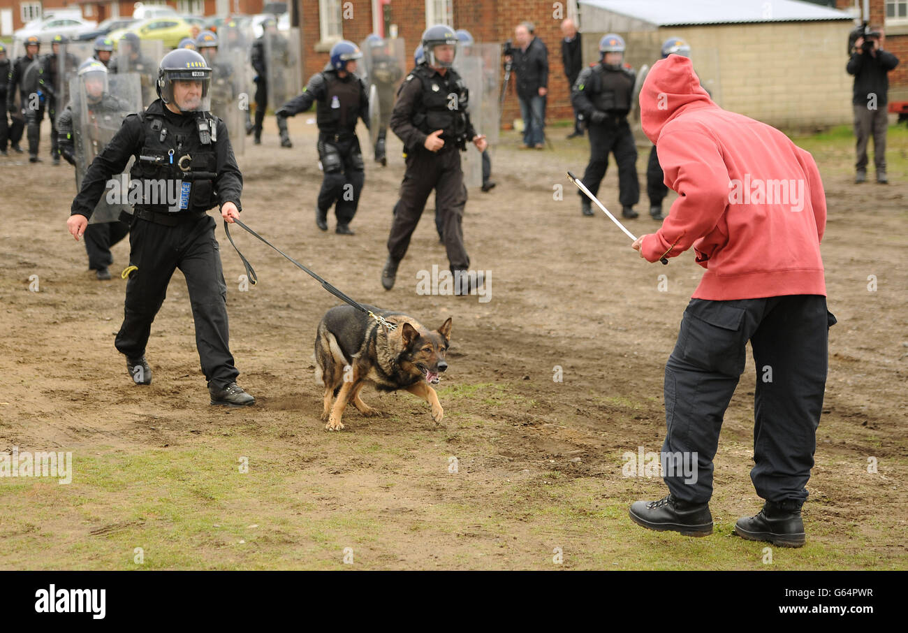 PSNI Training for G8 Stock Photo - Alamy