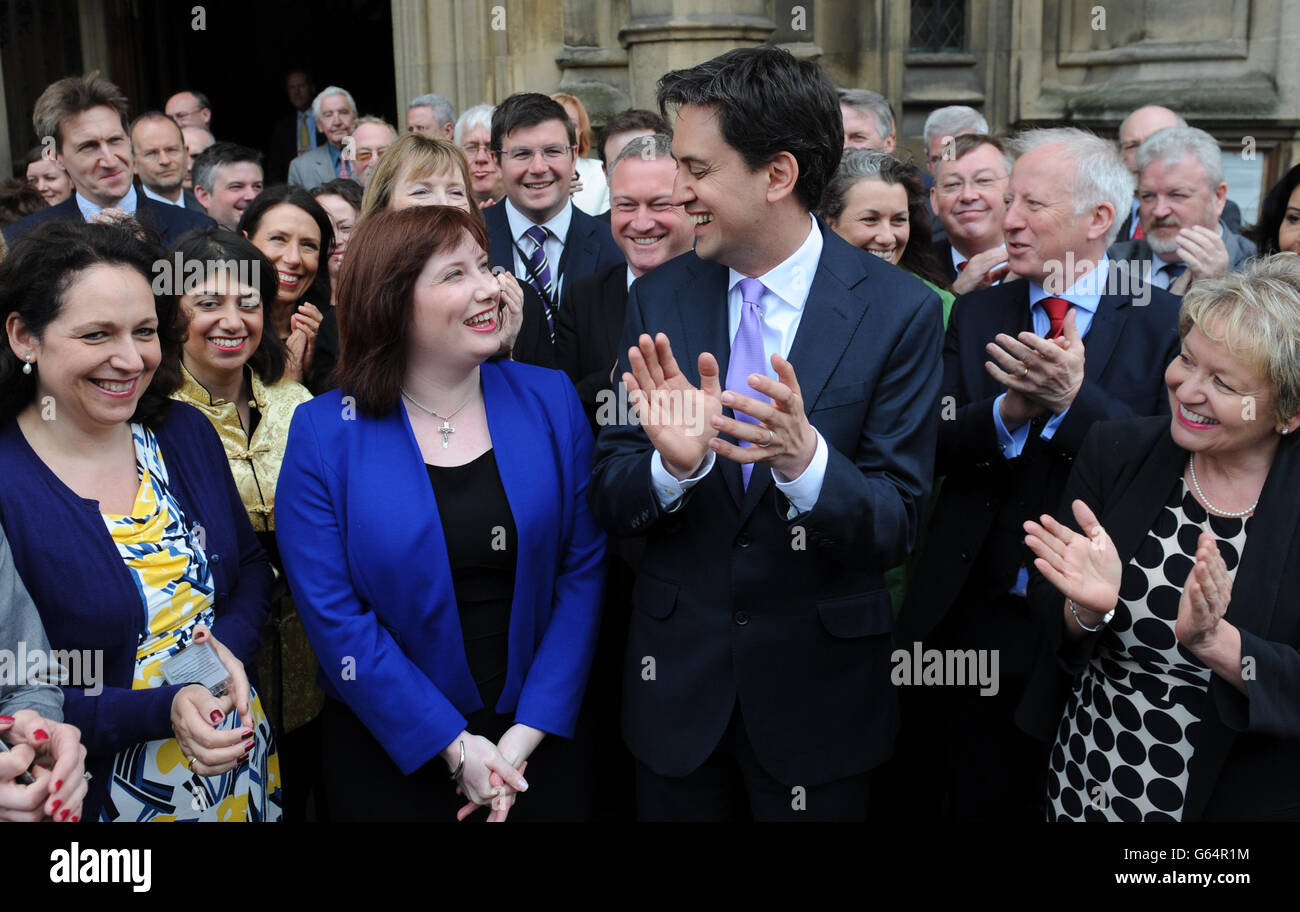 Newest Labour MP takes seat Stock Photo - Alamy