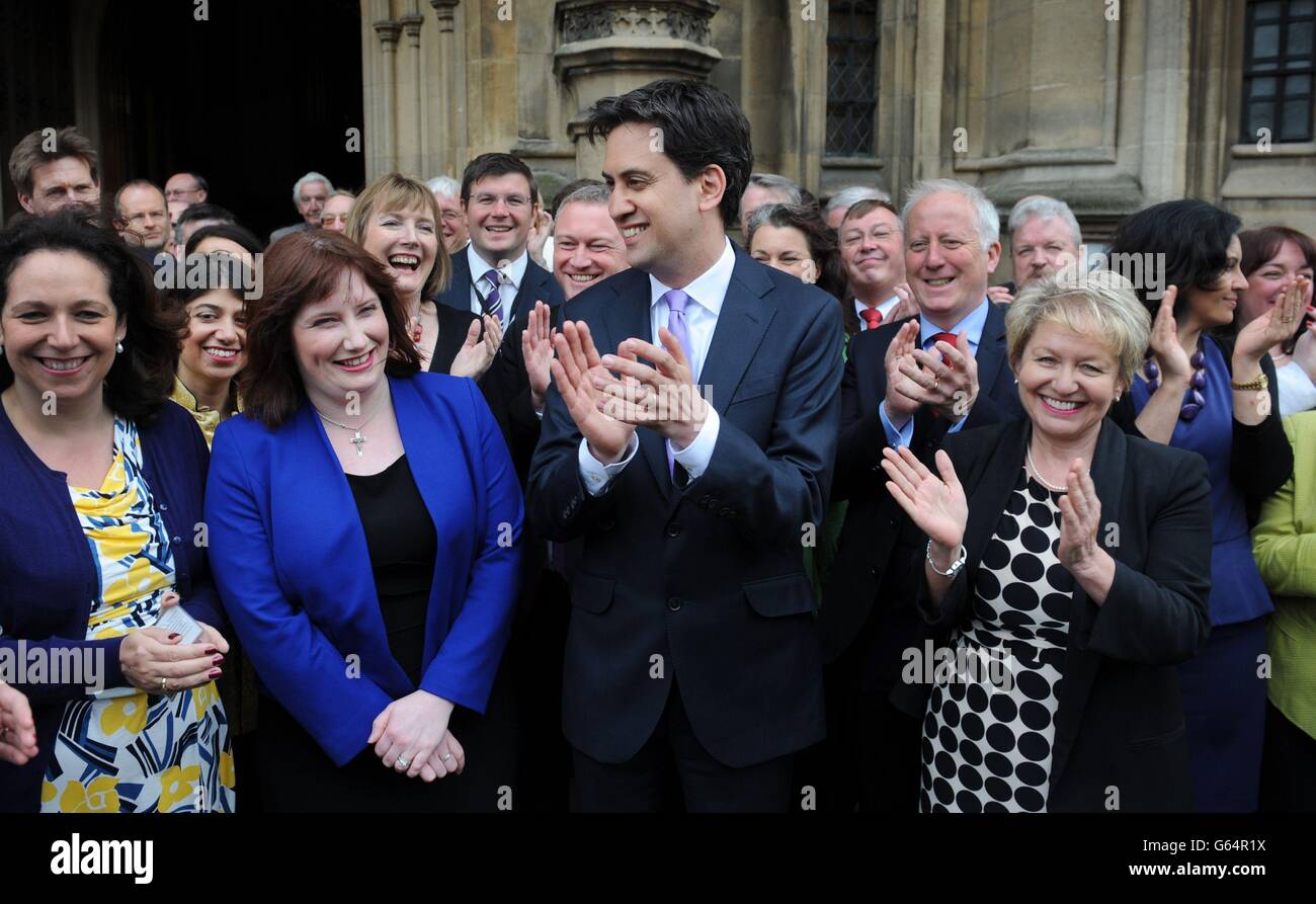 Newest Labour MP takes seat Stock Photo - Alamy