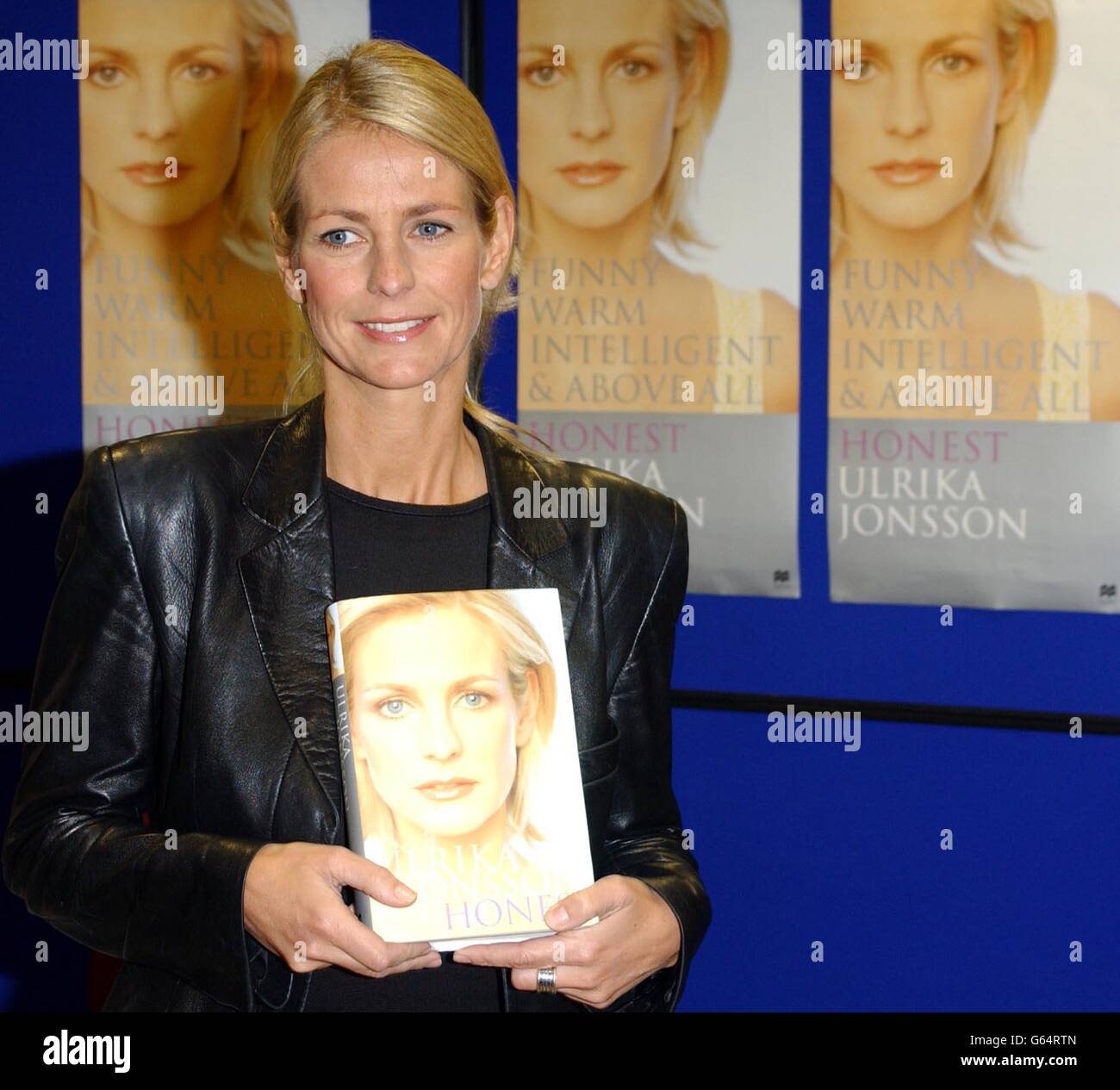 Ulrika Jonsson - Book Signing Stock Photo - Alamy