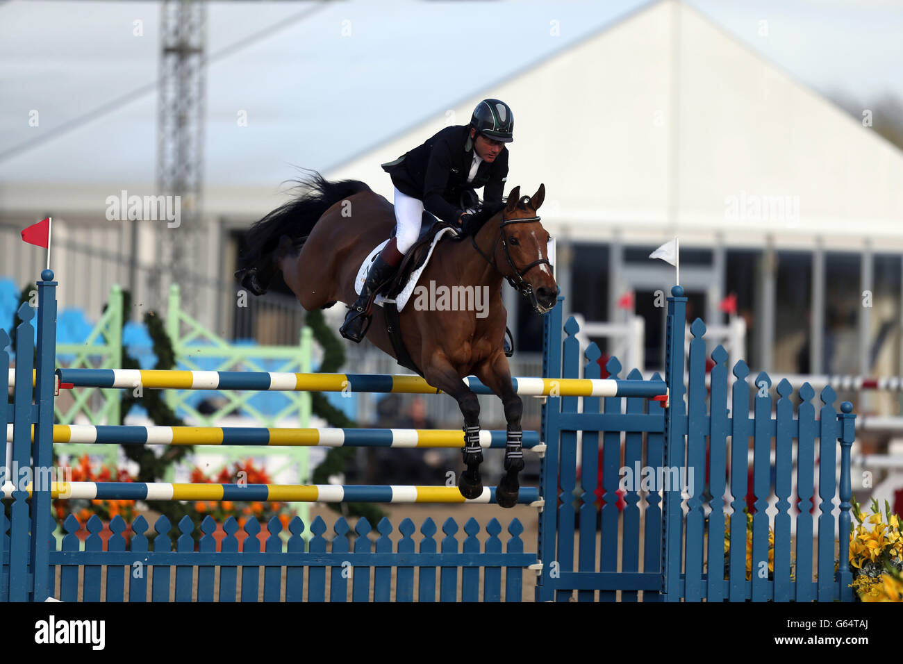 Peter Charles rides Murkas Odie De Frevent in the Ladies and Gentlemens ...