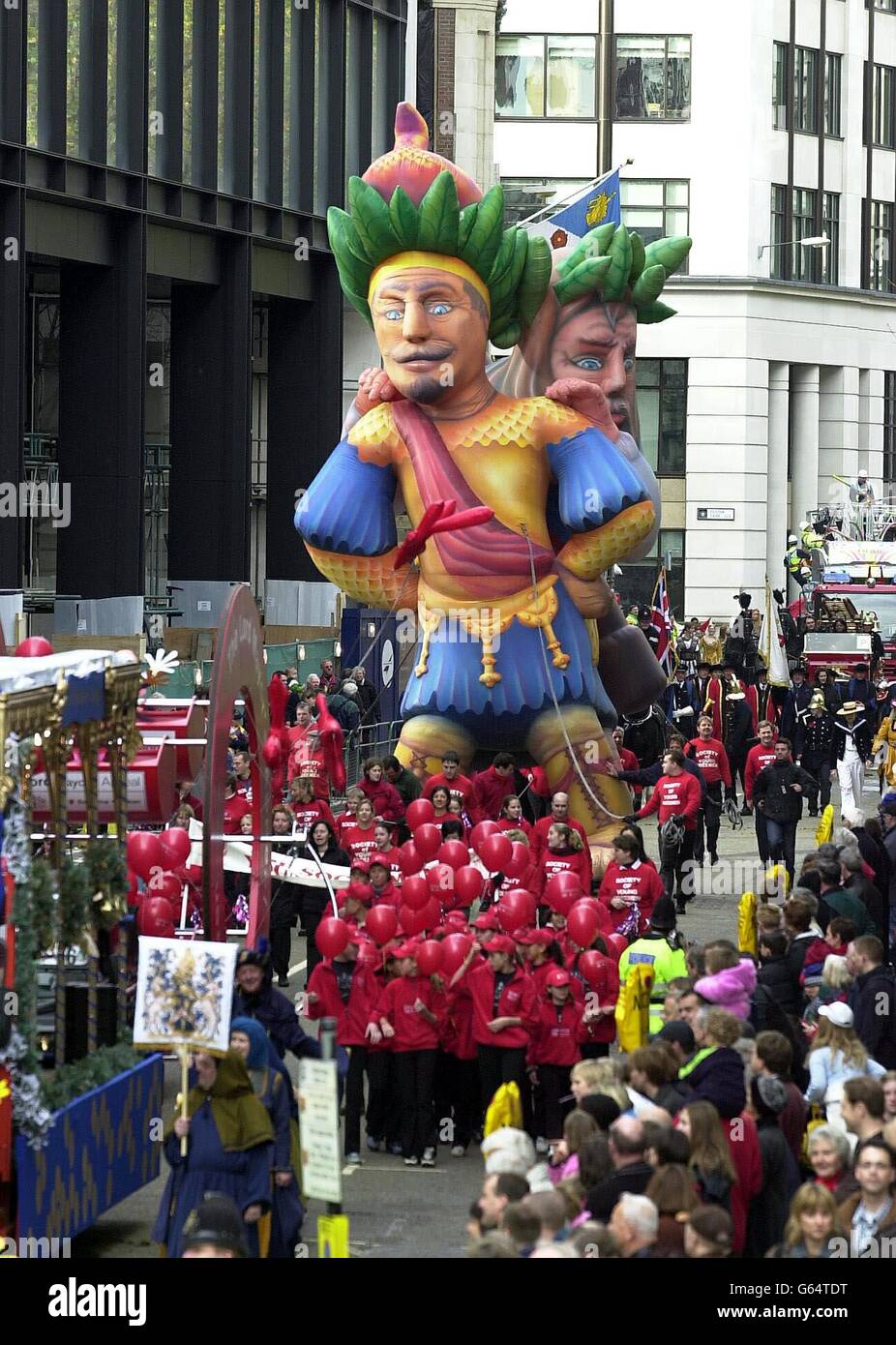 Gog and magog lord mayors show hi-res stock photography and images - Alamy