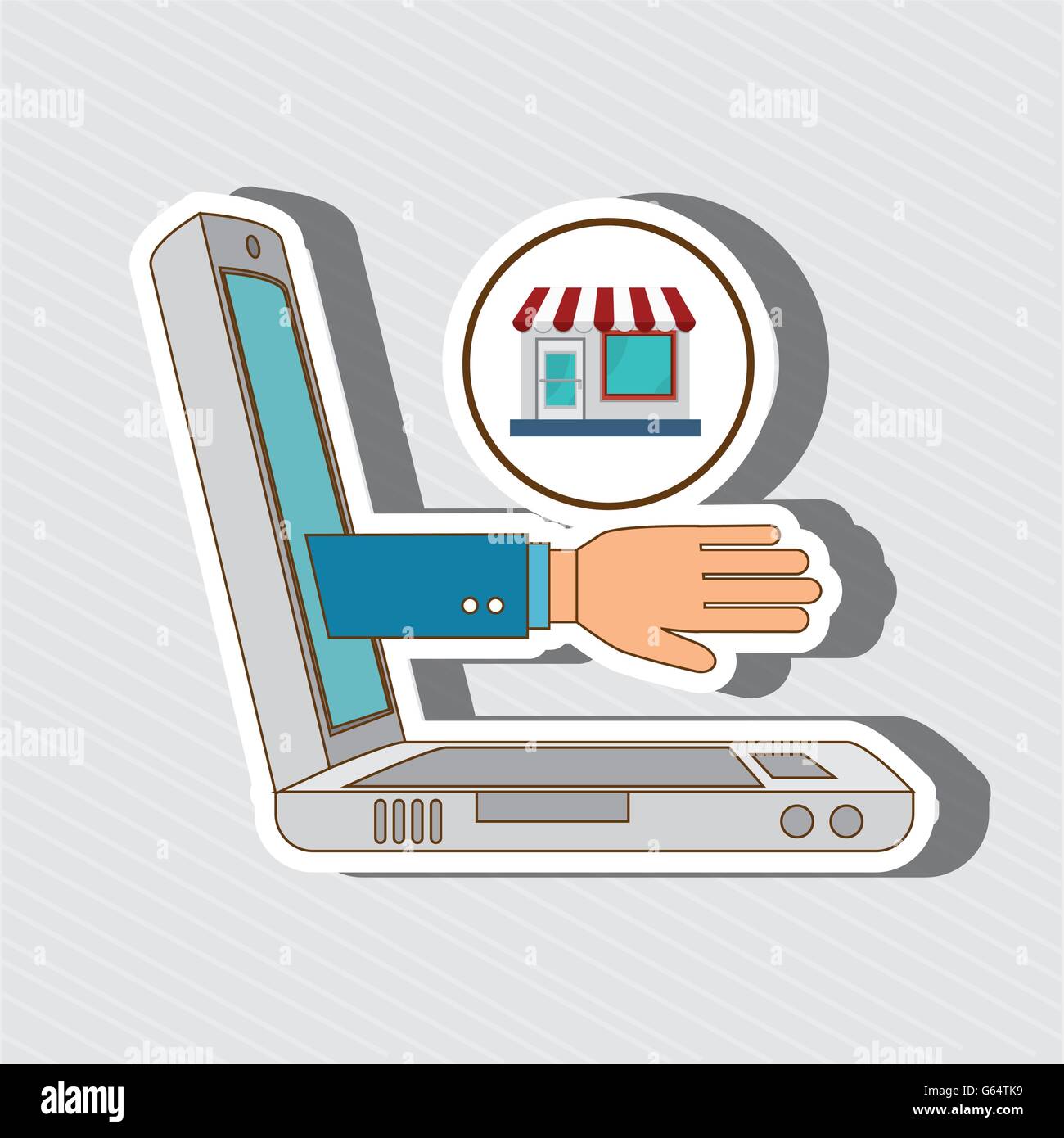 electronic commerce design Stock Vector Image & Art - Alamy