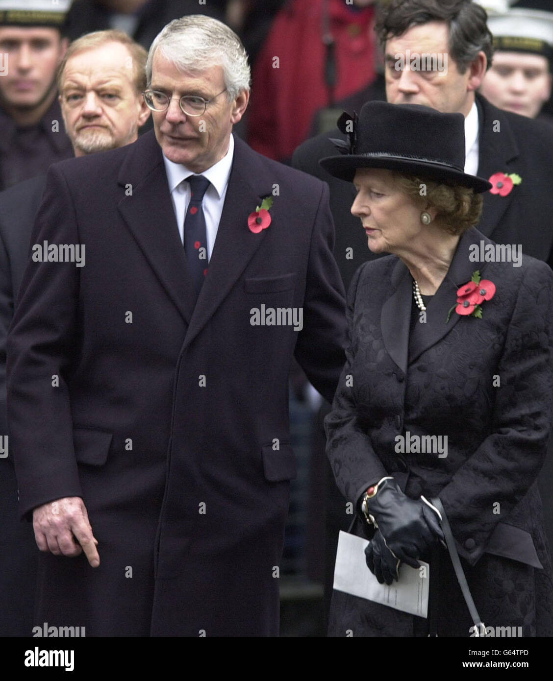 Remembrance Sunday - politicians Stock Photo - Alamy