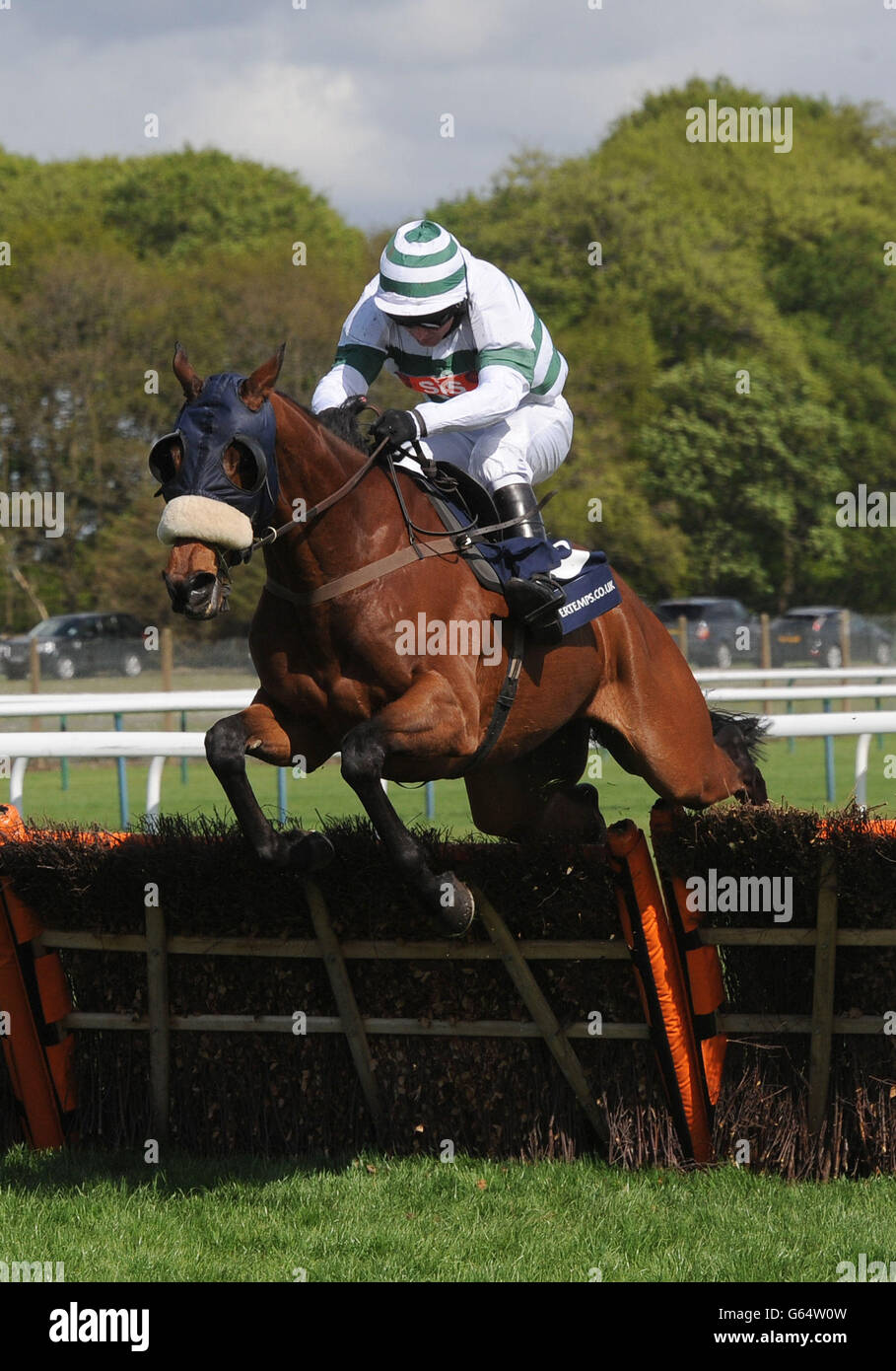 Horse Racing - Pertemps Swinton Hurdle Day - Haydock Park Stock Photo ...