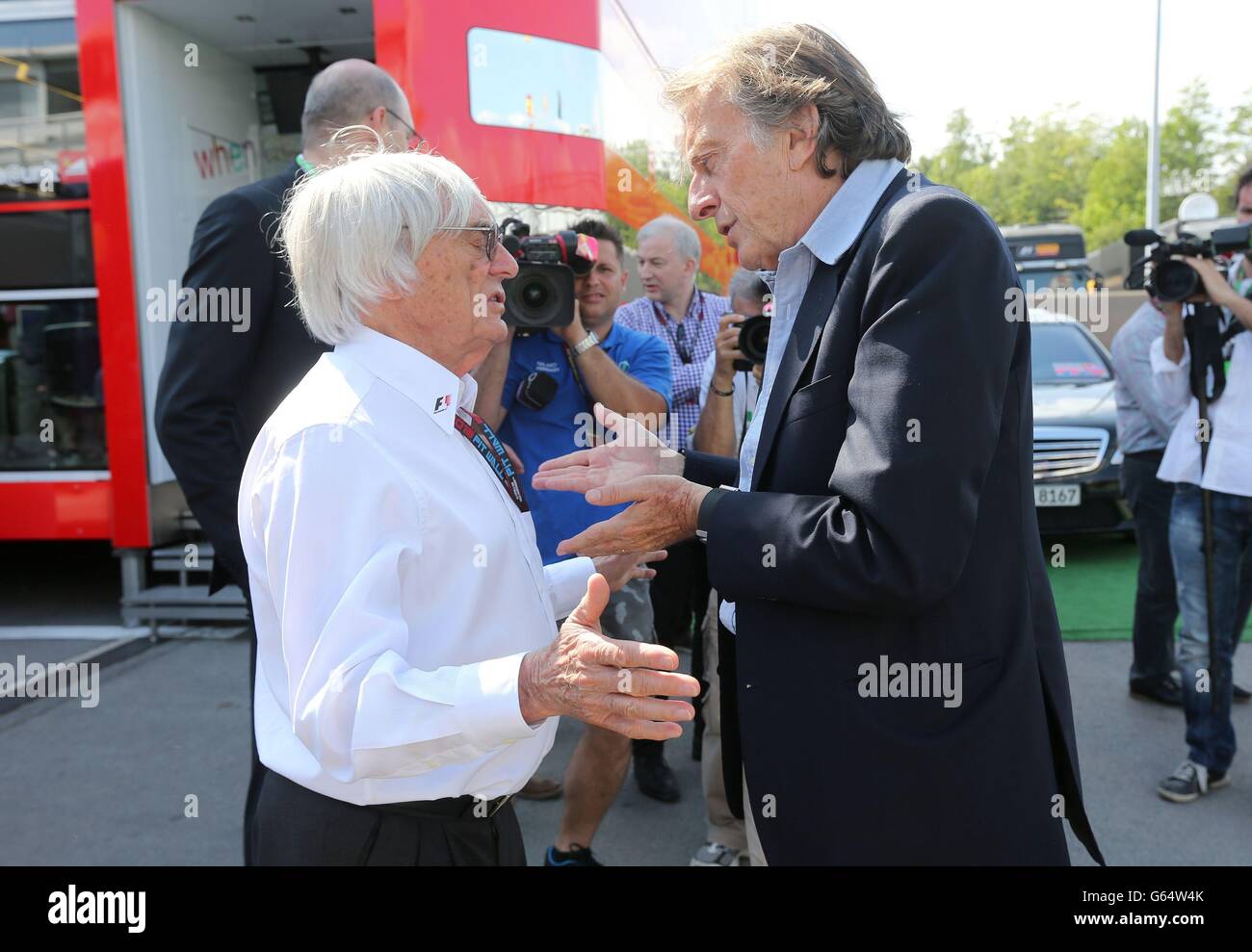 Formula One president and CEO of Formula One Management Bernie ...