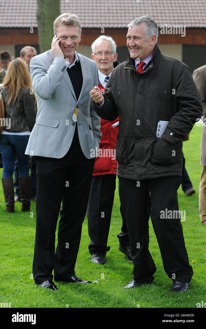 Parade ring haydock park racecourse hi-res stock photography and images ...