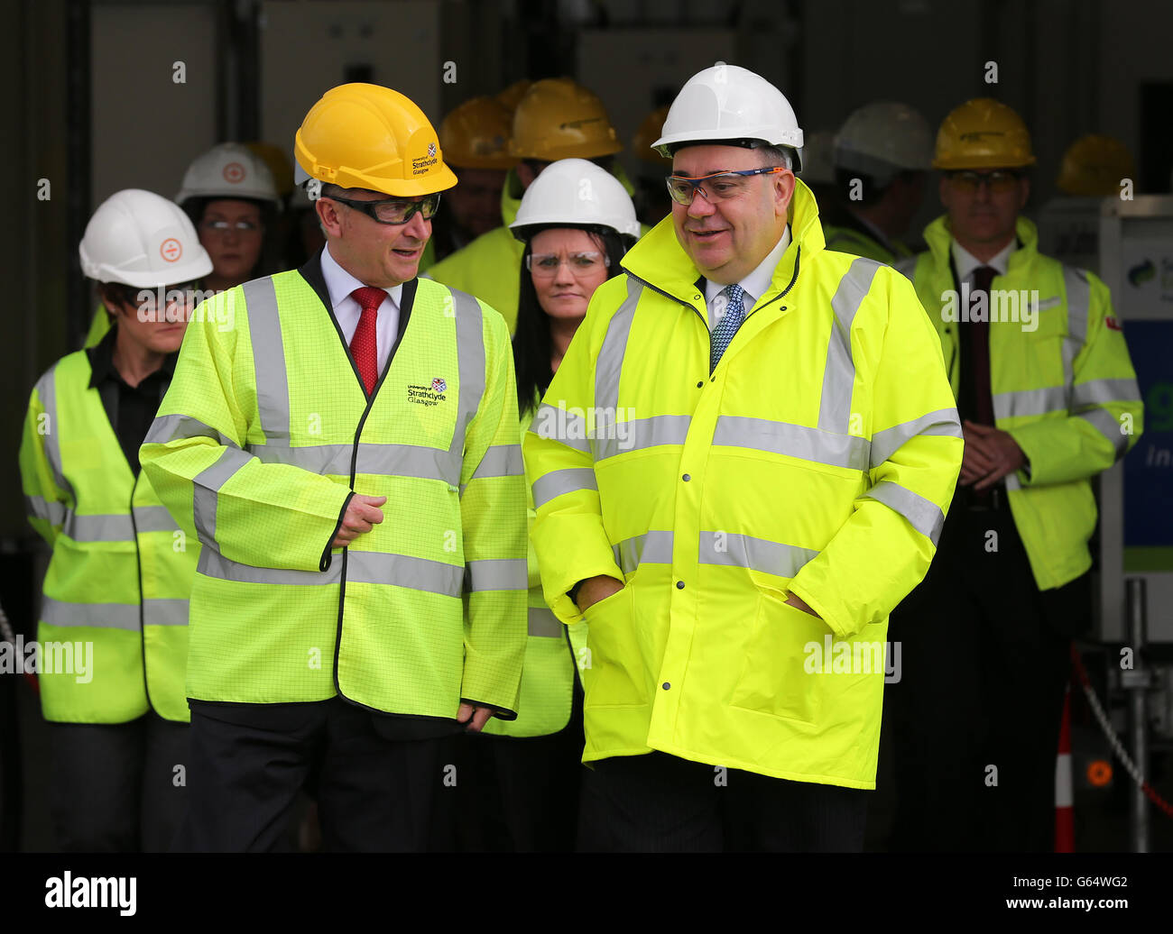 Scotland's First Minister Alex Salmond visits a multi-million pound ...