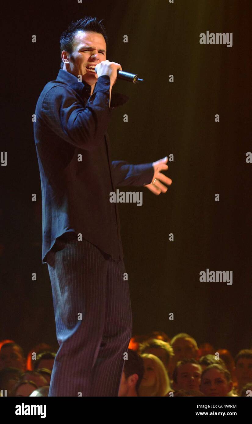 Father-of-four Nigel Wilson, from Scunthorpe, singing before being ...