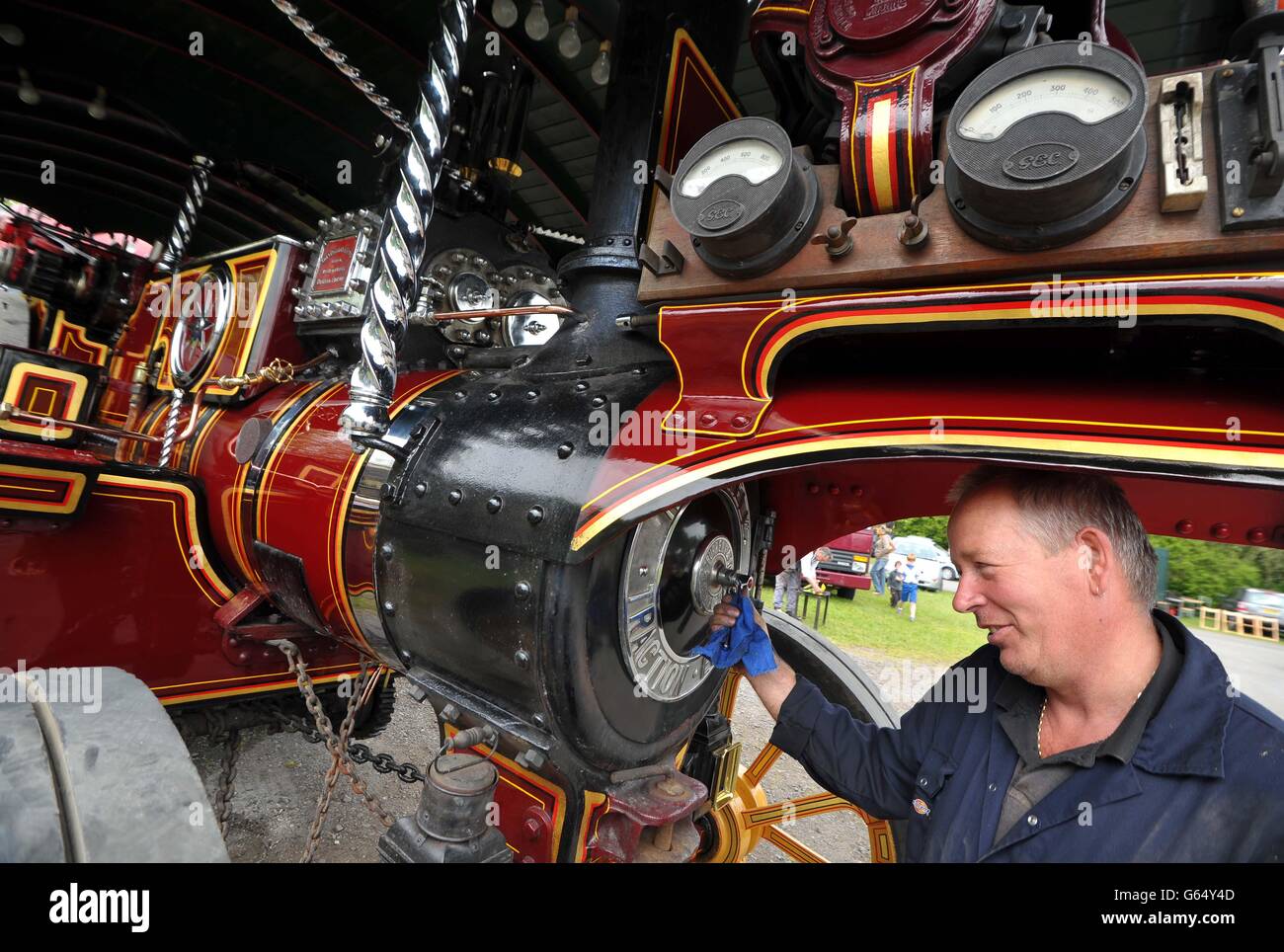 Castle Combe Steam Fair 2013 Stock Photo - Alamy