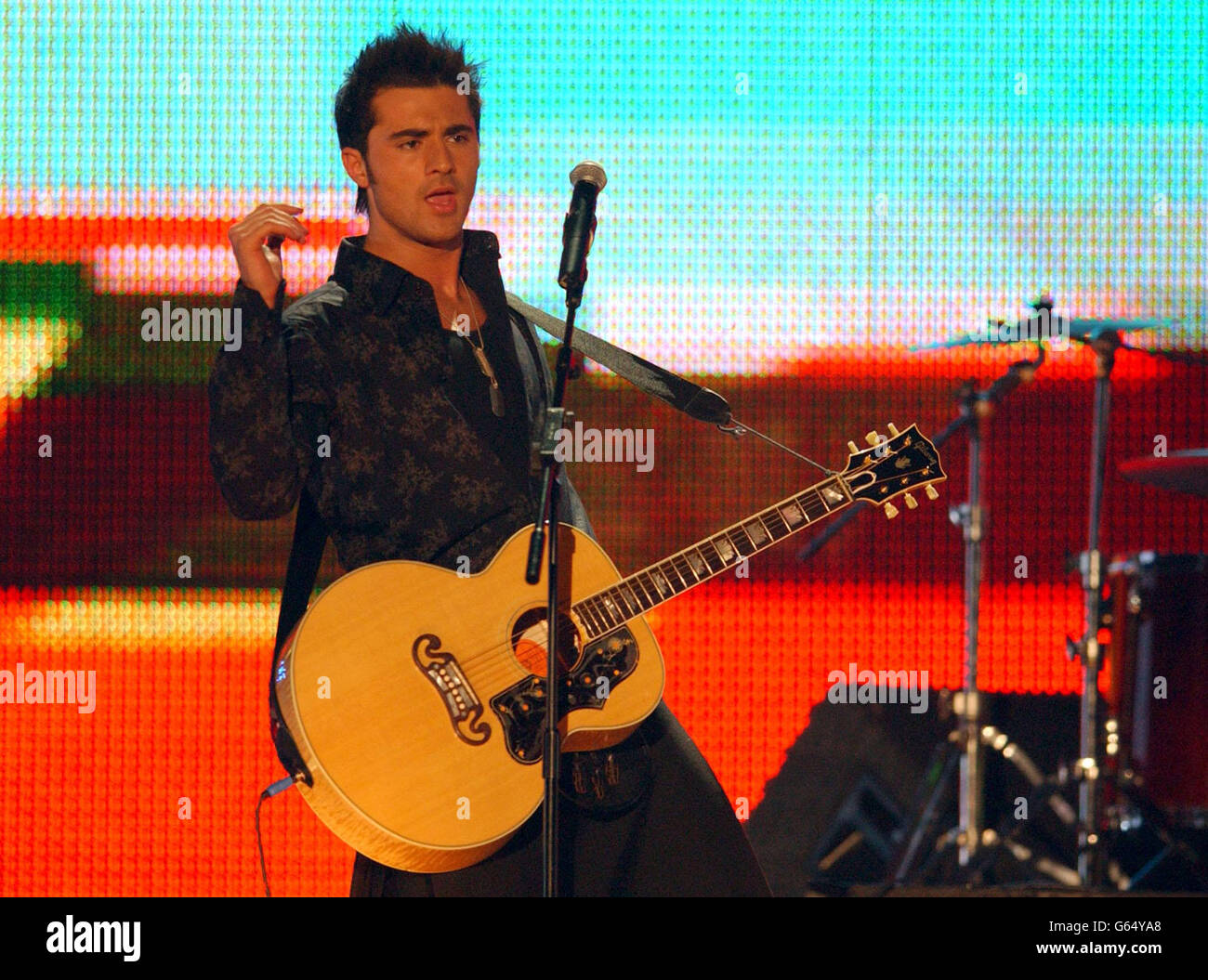 Darius Danesh - Smash Hits Stock Photo - Alamy