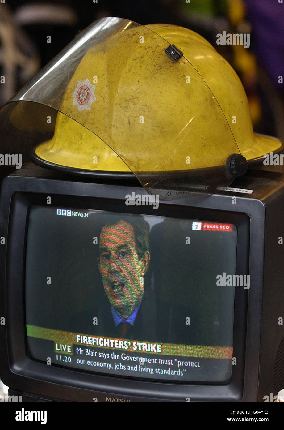 Fire statement by Blair Stock Photo - Alamy