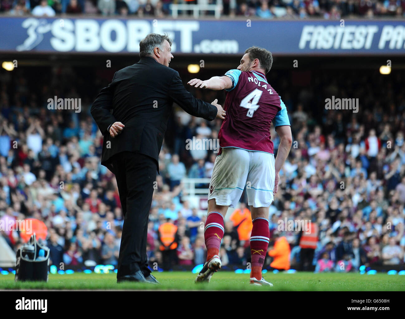 Kevin nolan allardyce hi-res stock photography and images - Alamy