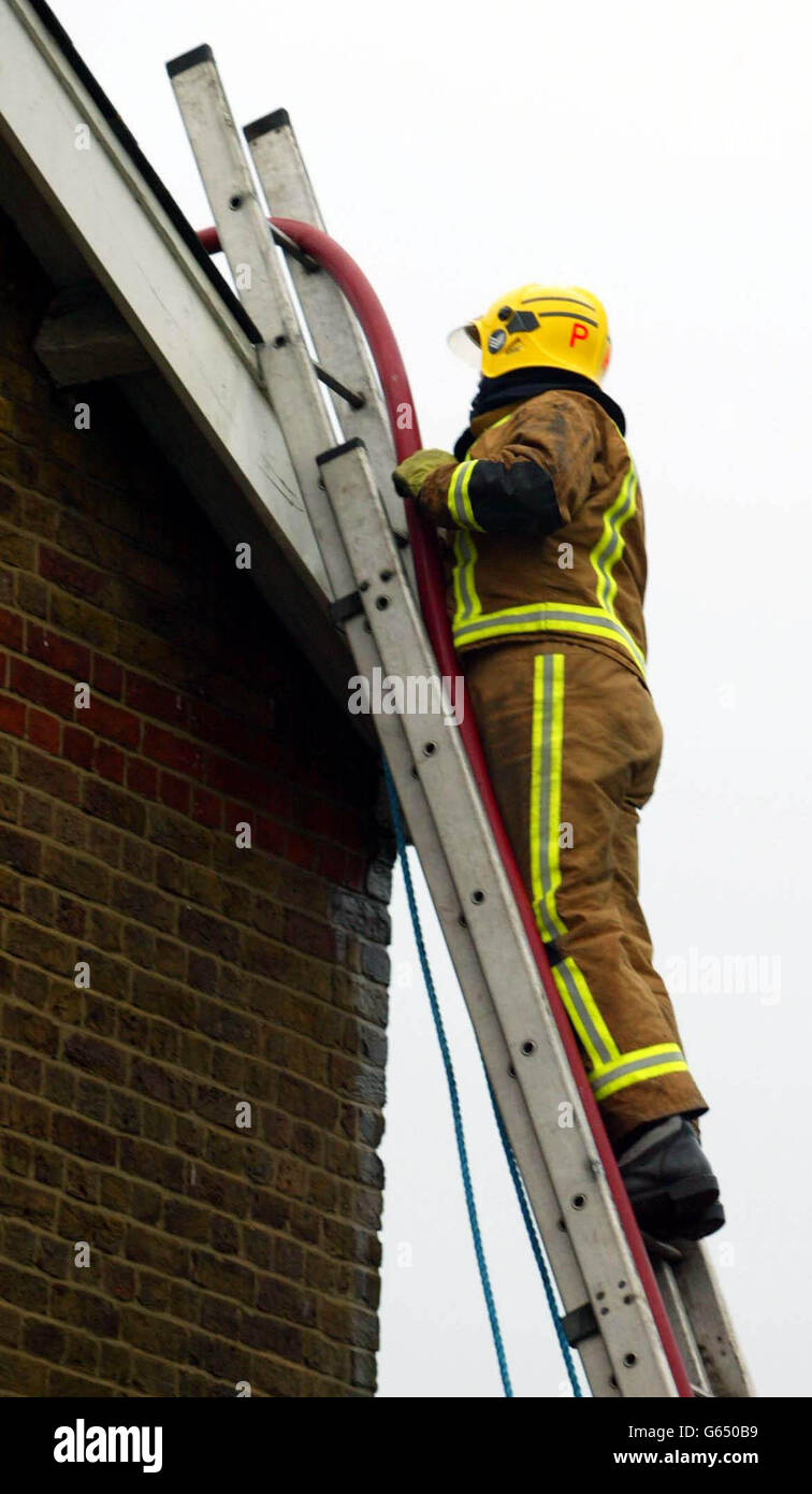 Fire Strike Hotel fire Stock Photo - Alamy