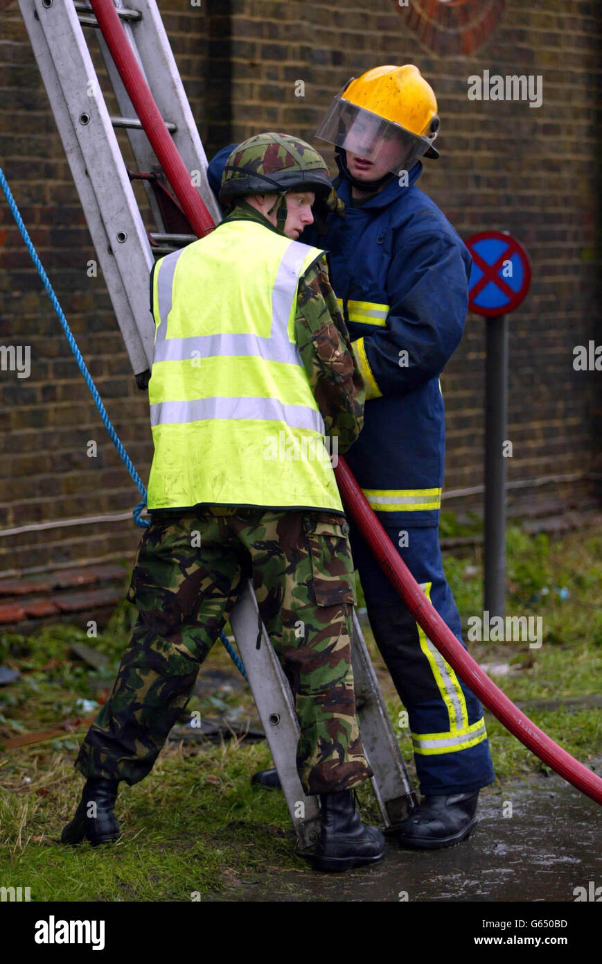 Fire Strike Hotel fire Stock Photo - Alamy