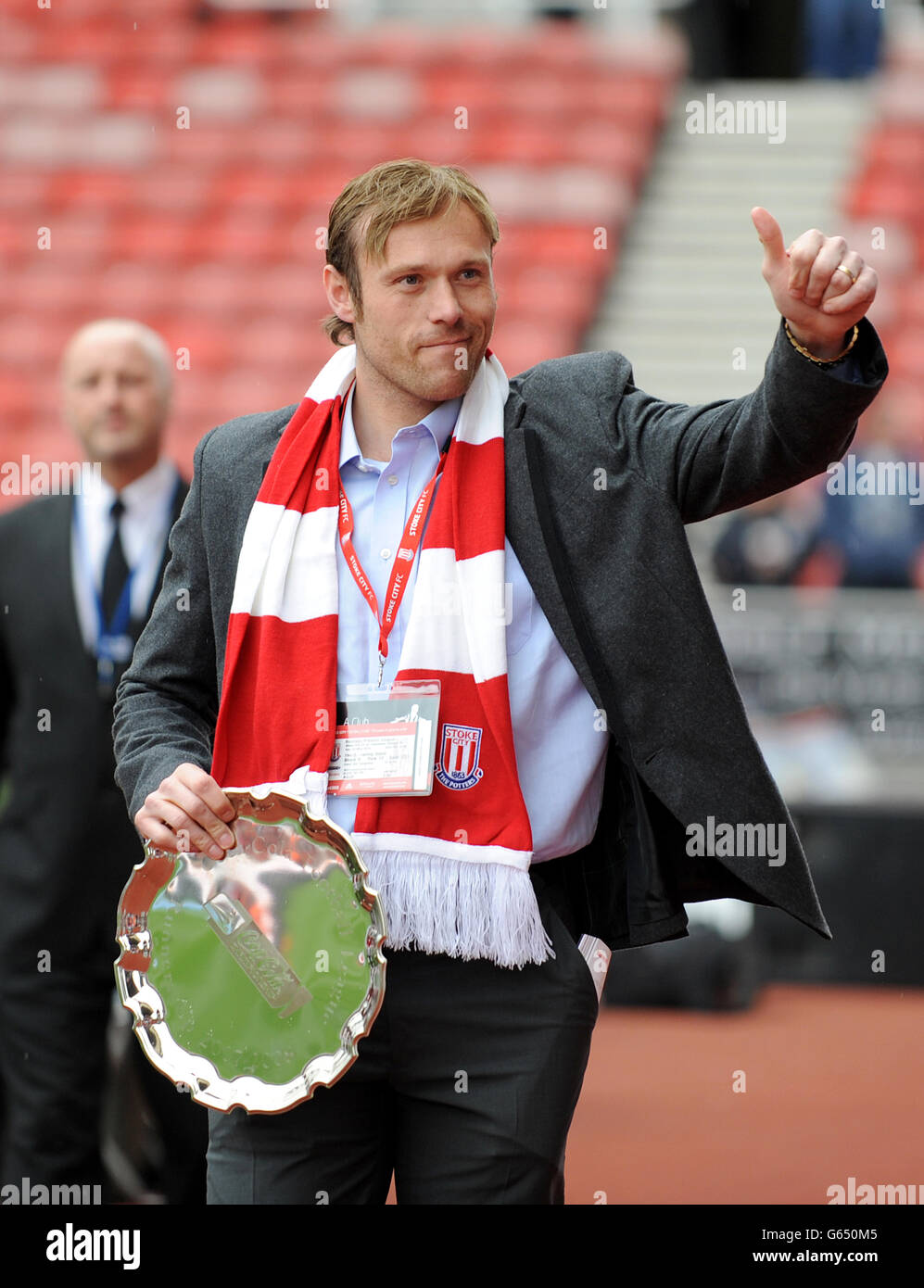 Stoke city goalkeeper steve simonsen hi-res stock photography and ...