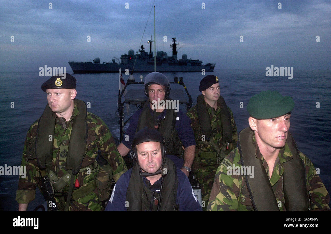 Royal Marine Commandos Stock Photo - Alamy
