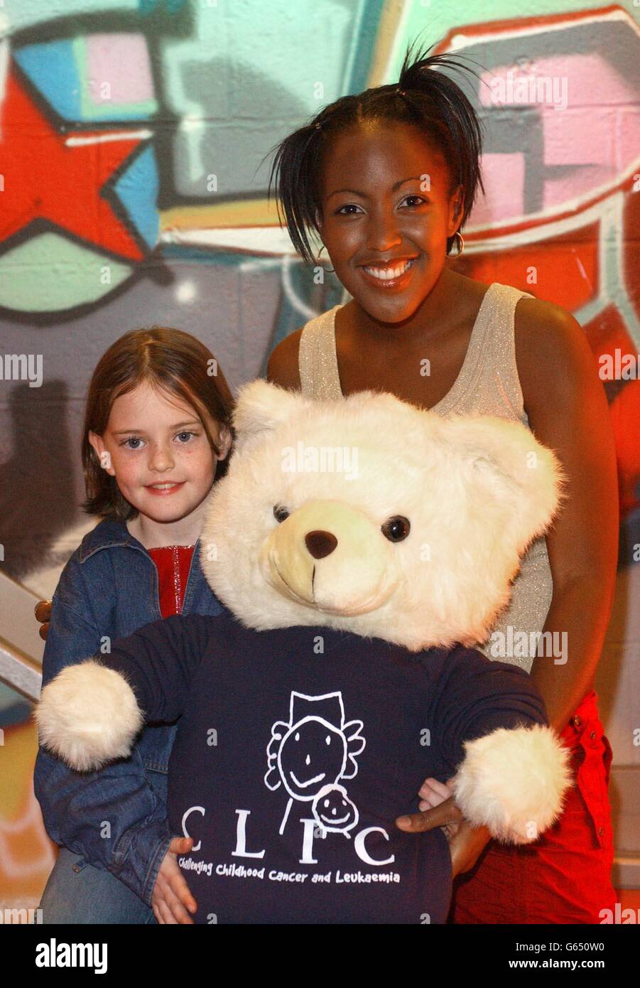 Newly appointed patron CBBC presenter Angelica Bell (left) with Katie ...