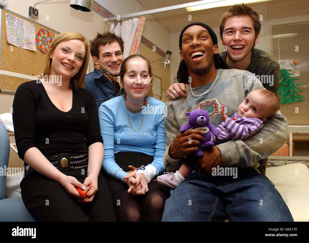 The four remaining Fame Academy contestants, from left to right; Sinead ...