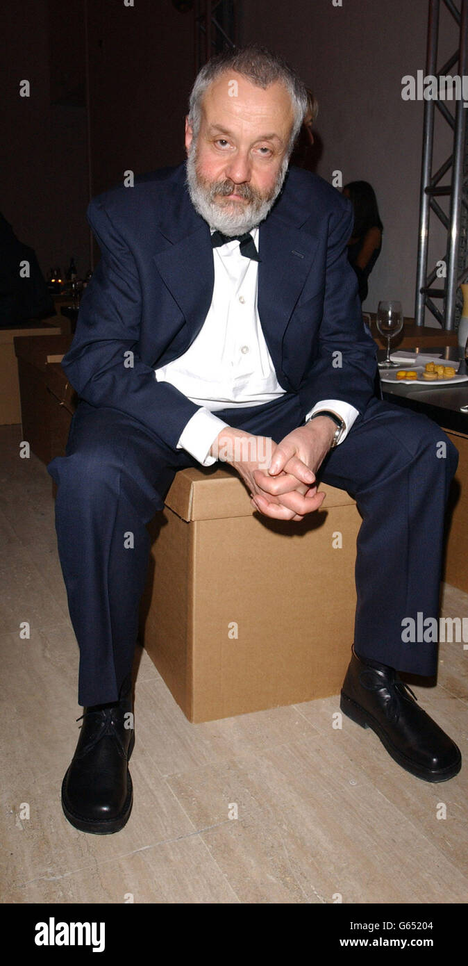 Film director mike leigh at the teatro dellopera di roma hi-res stock ...