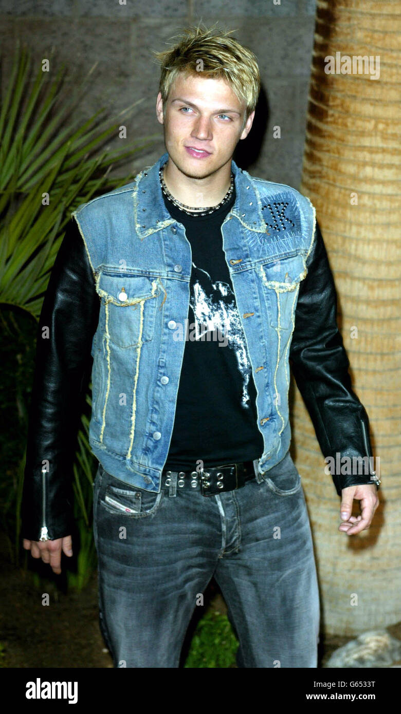 Nick Carter arrives at the Billboard Music Awards at the MGM Grand ...