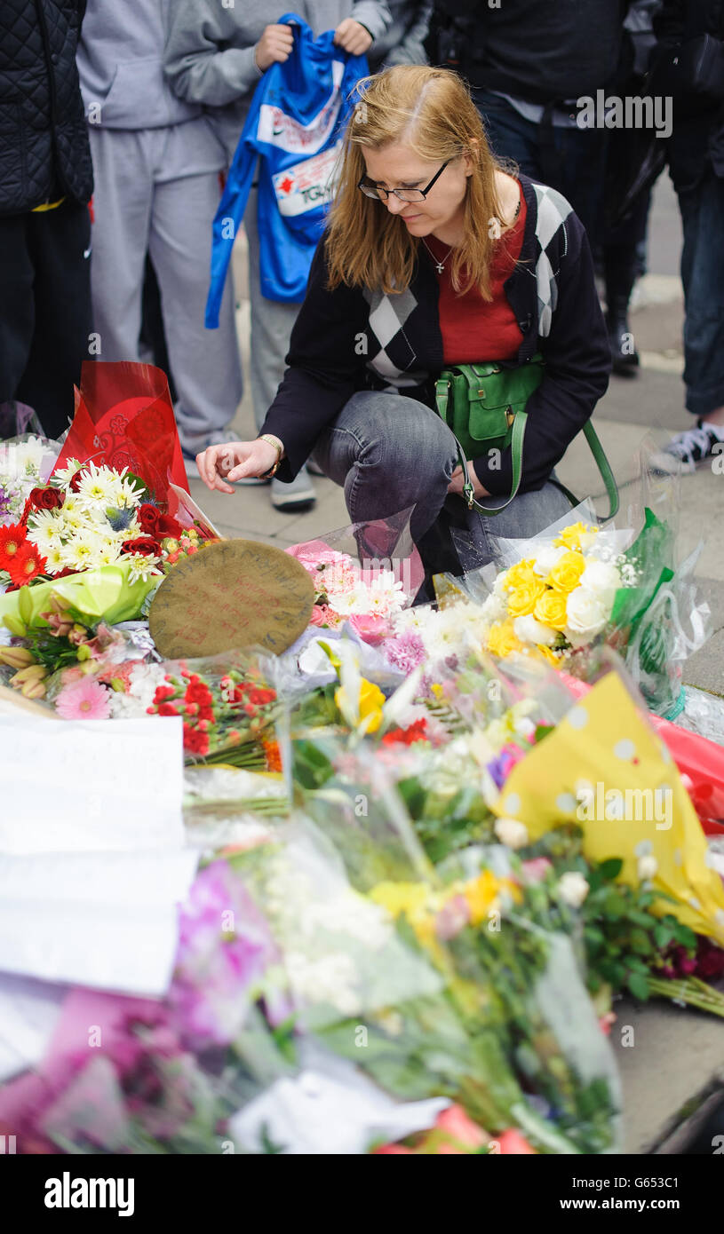 Drummer Lee Rigby murder Stock Photo - Alamy