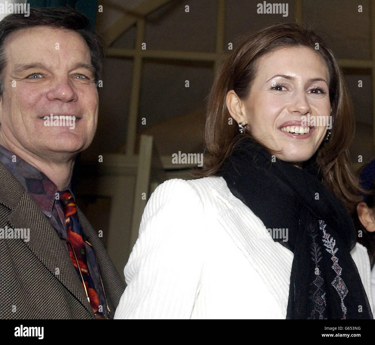 Asma Assad visits Queens College Stock Photo - Alamy