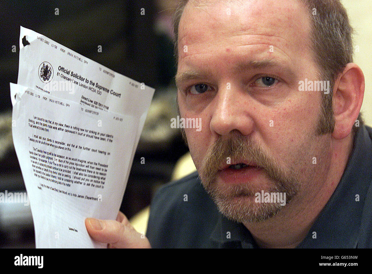 Don Simms - CJD verdict Stock Photo - Alamy