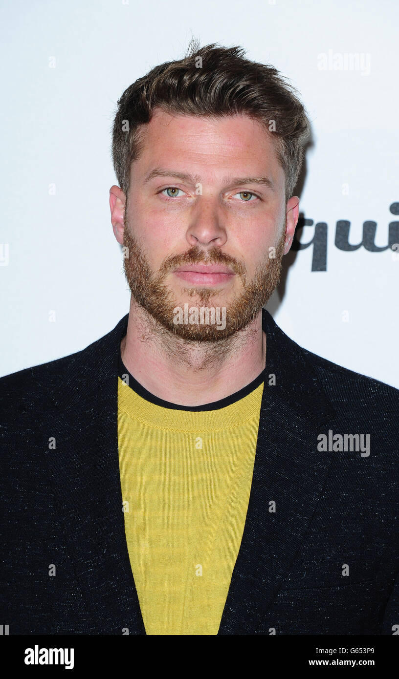 Rick Edwards arriving at the Esquire and Stella Artois party, to launch ...