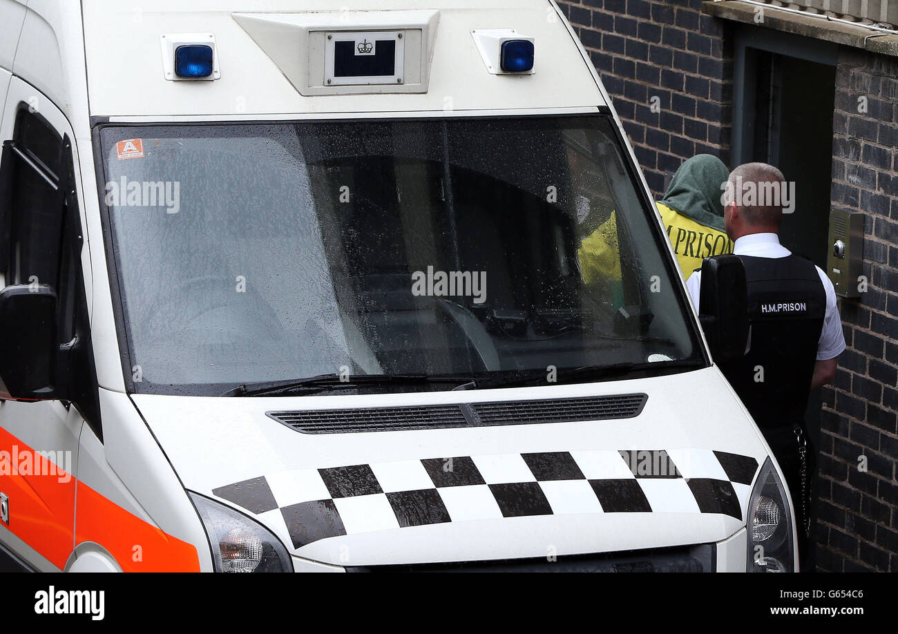 Mark Bridger, the man accused of the murder of April Jones arrives at ...