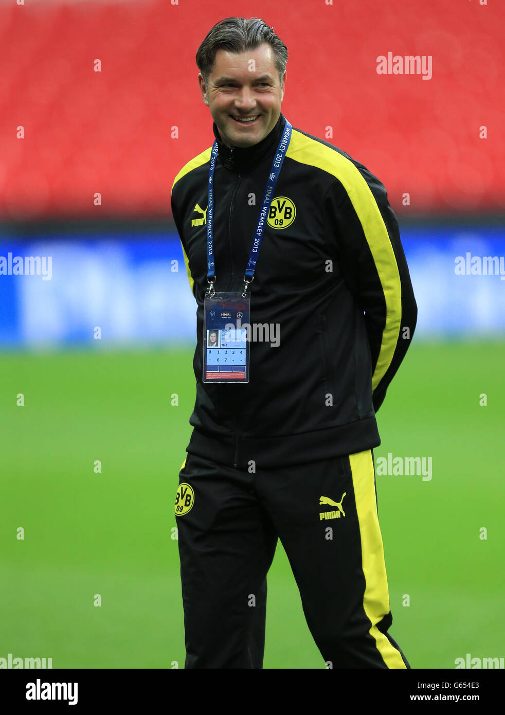Borussia dortmunds sports manager michael zorc hi-res stock photography ...