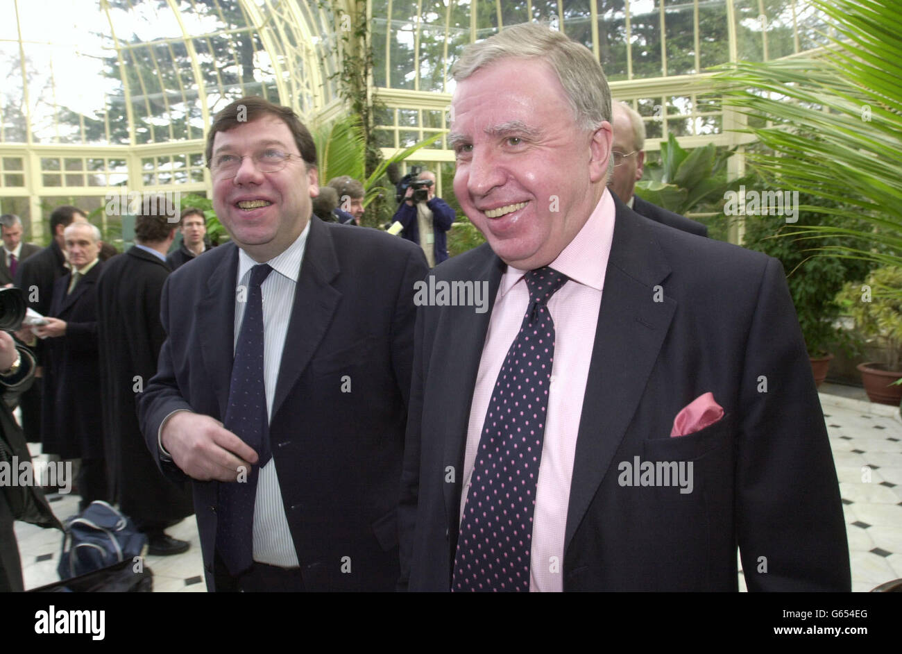 Secretary of state for northern ireland the rt hon hi-res stock ...