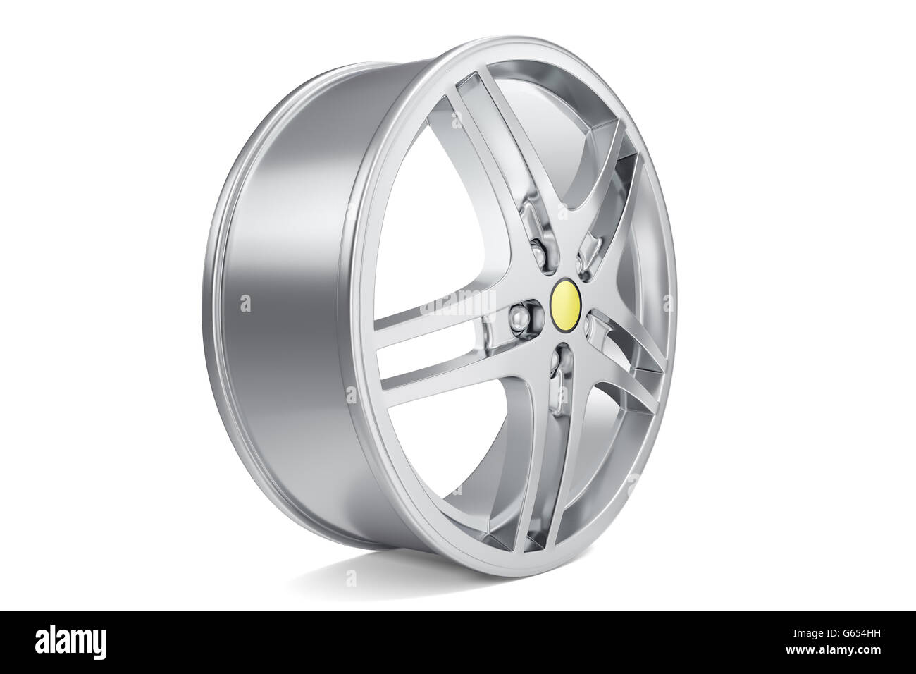 Rim car disc isolated on white background 3d illustration Stock Photo ...