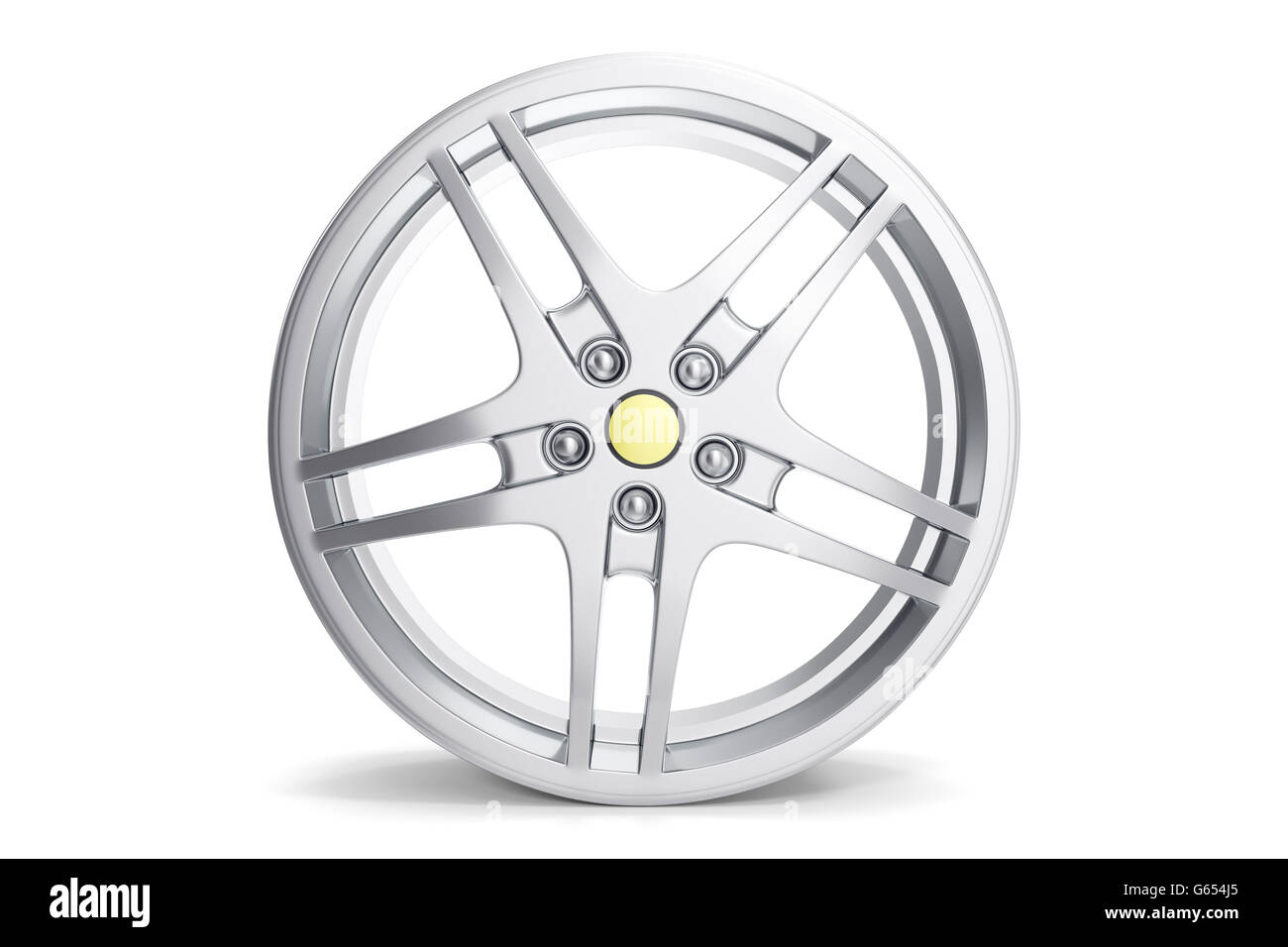 Rim car disc isolated on white background 3d illustration Stock Photo ...