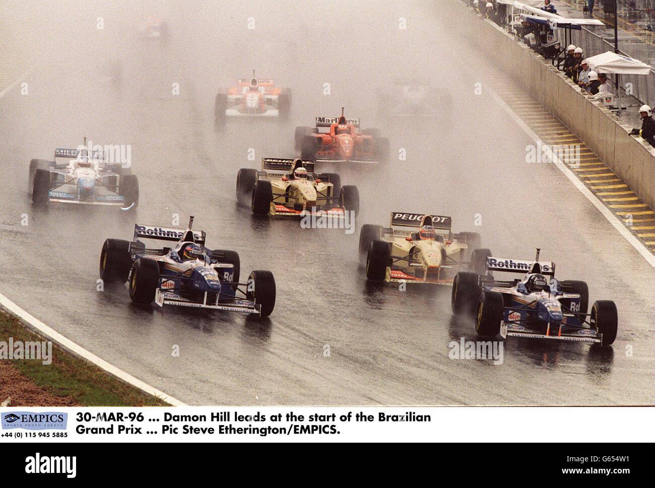 Motor Racing ... Brazilian Grand Prix Stock Photo - Alamy