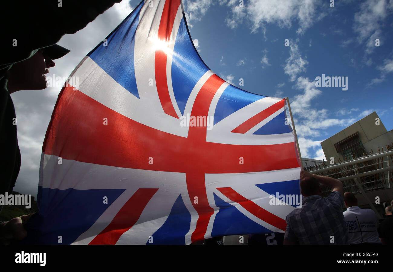 Unite against Fascism protest Stock Photo - Alamy