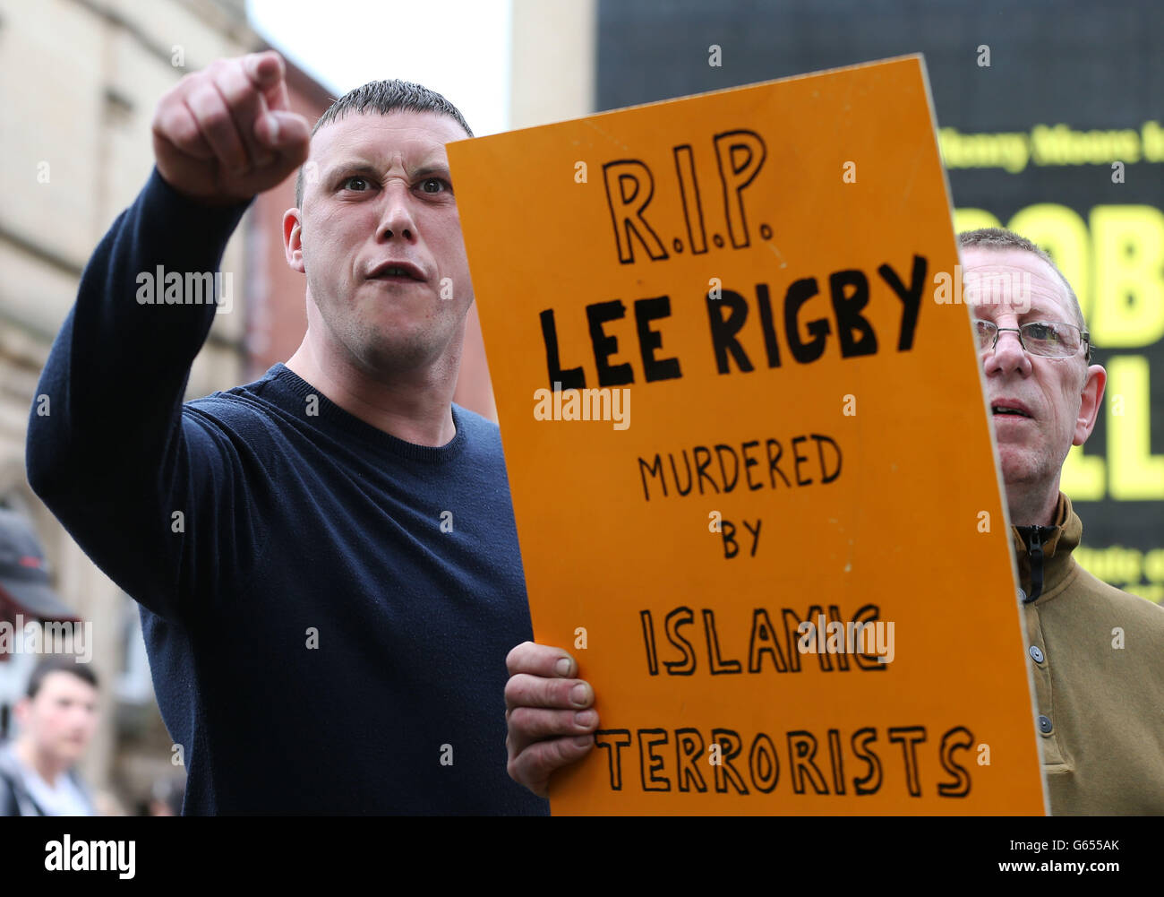 Drummer Lee Rigby murder Stock Photo - Alamy