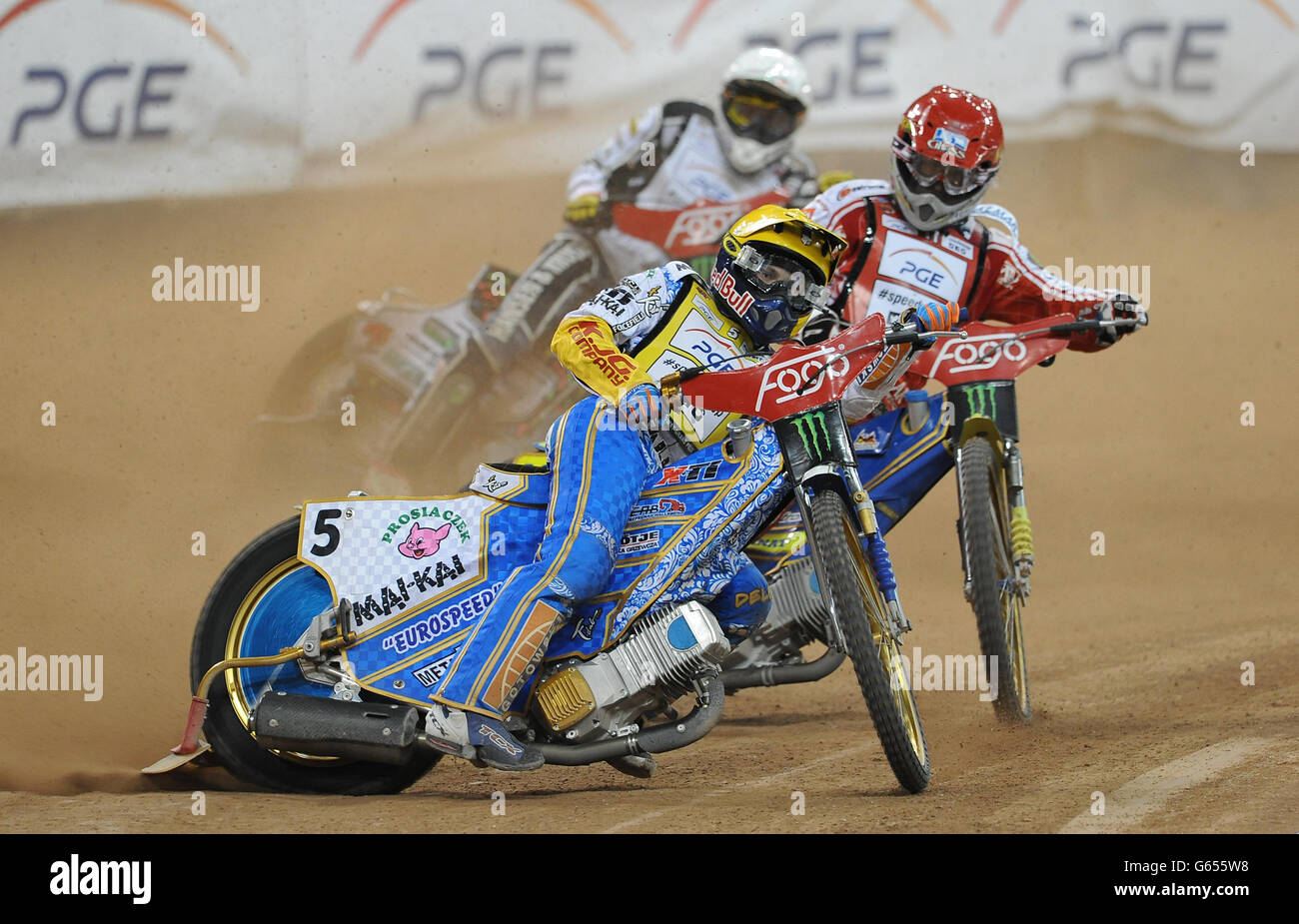 Speedway - British Speedway Grand Prix - Millennium Stadium Stock Photo ...