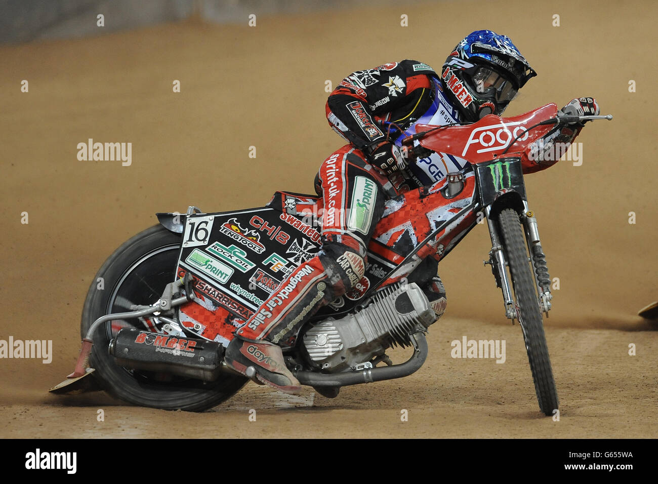 Speedway - British Speedway Grand Prix - Millennium Stadium Stock Photo ...