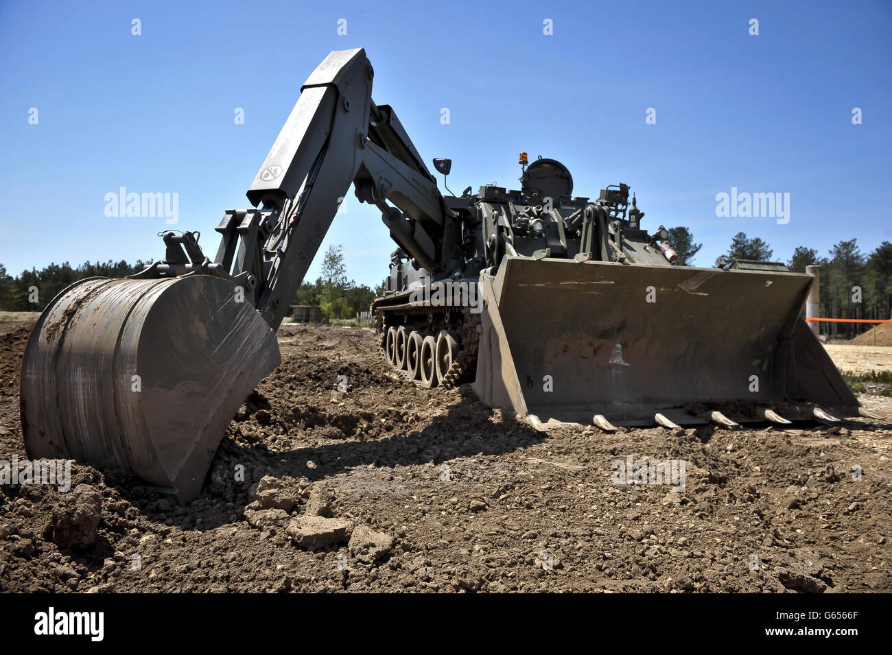 Terrier armoured digger hi-res stock photography and images - Alamy